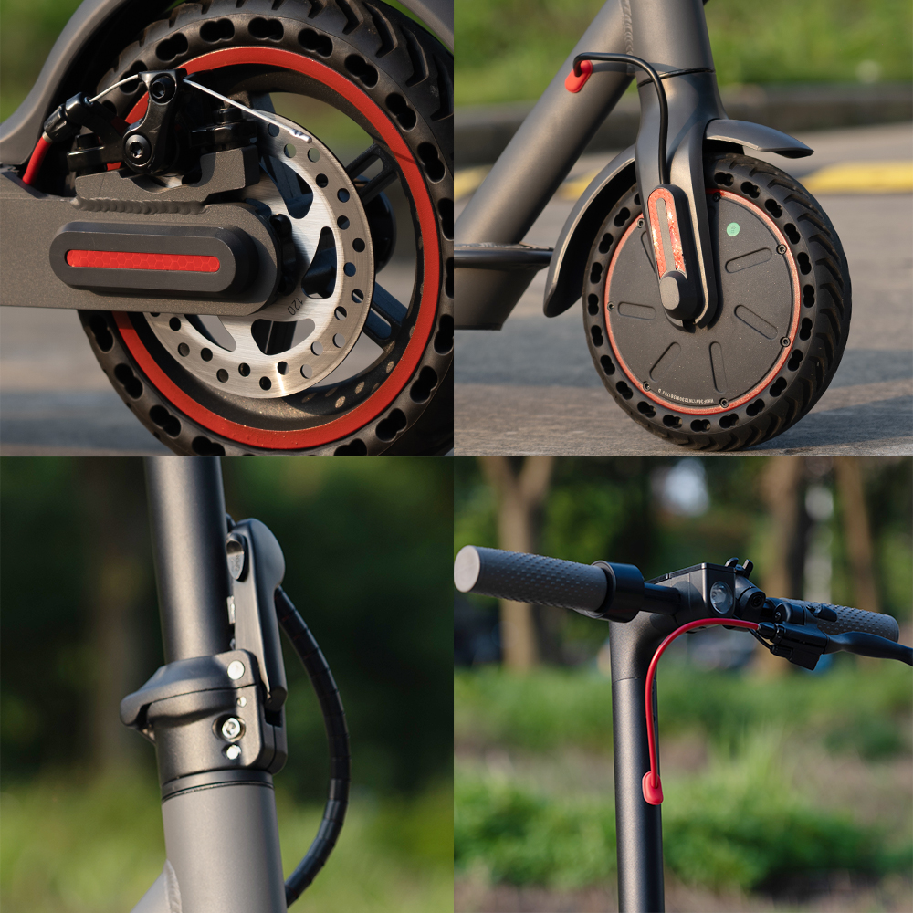 Zyloyty H7 Foldable Scooter, Electric Scooter For Adults, 20Miles Long ...